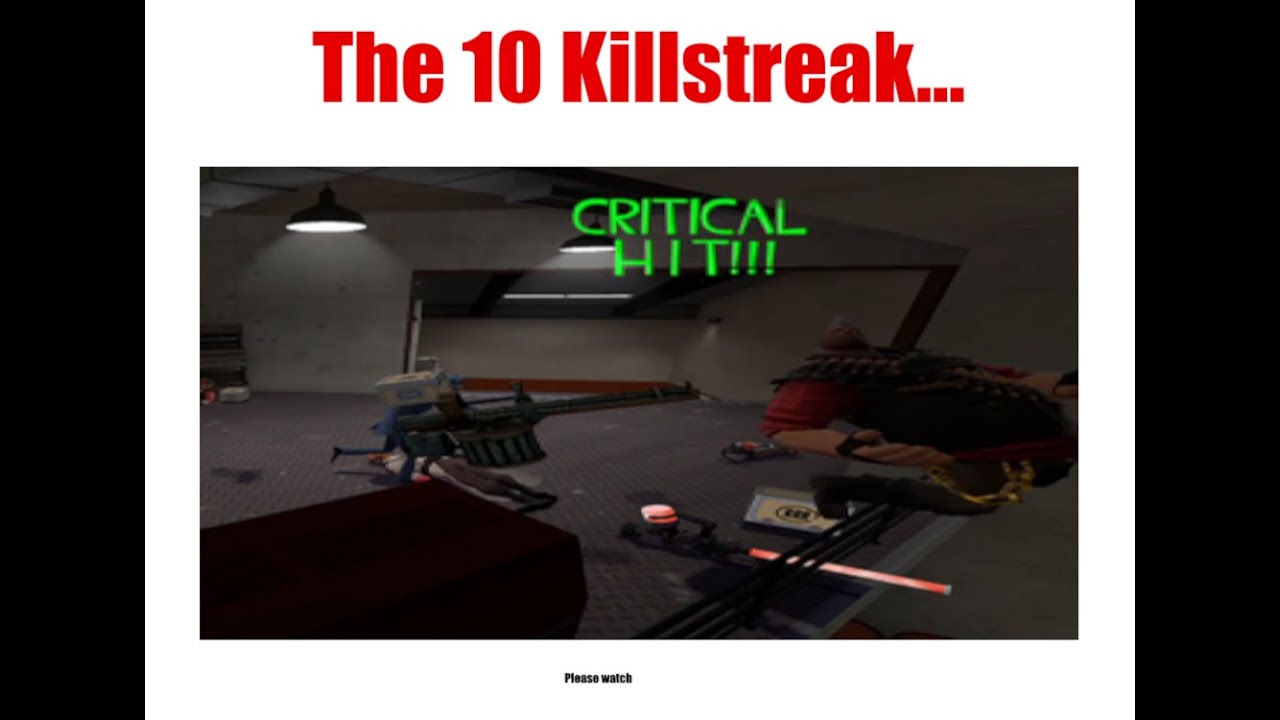 The 10 Killstreak... - YouTube