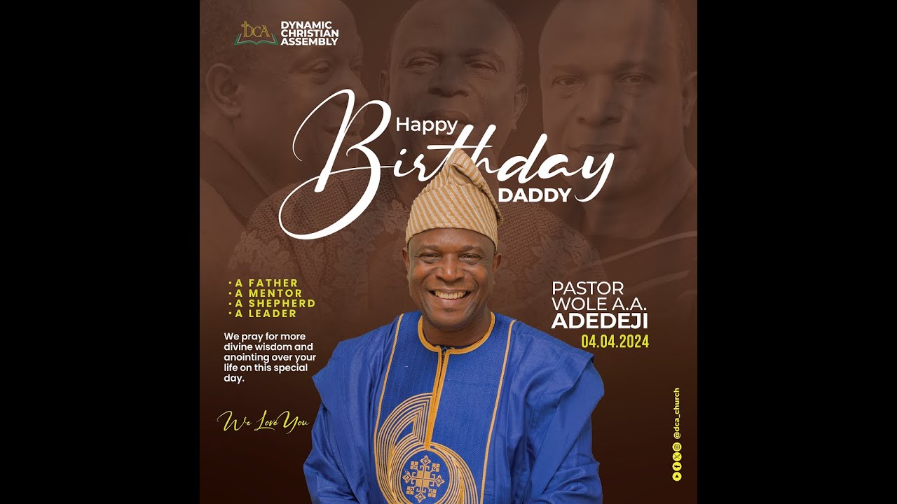 PASTOR ADEWOLE ADEDEJI BIRTHDAY WORSHIP SESSION - YouTube