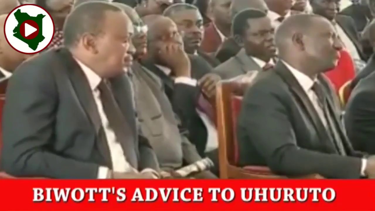 Nicholas Biwott final advice to Uhuruto - YouTube