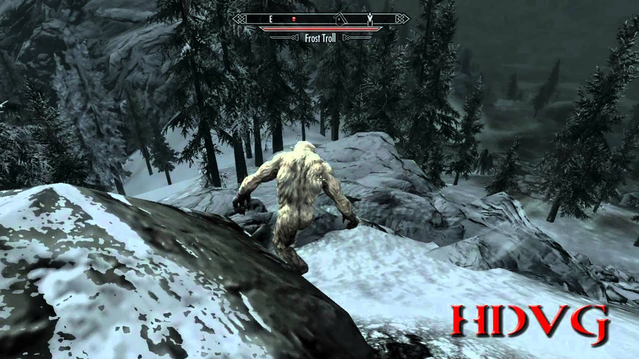 The Elder Scrolls V: Skyrim - Play as a Troll - YouTube