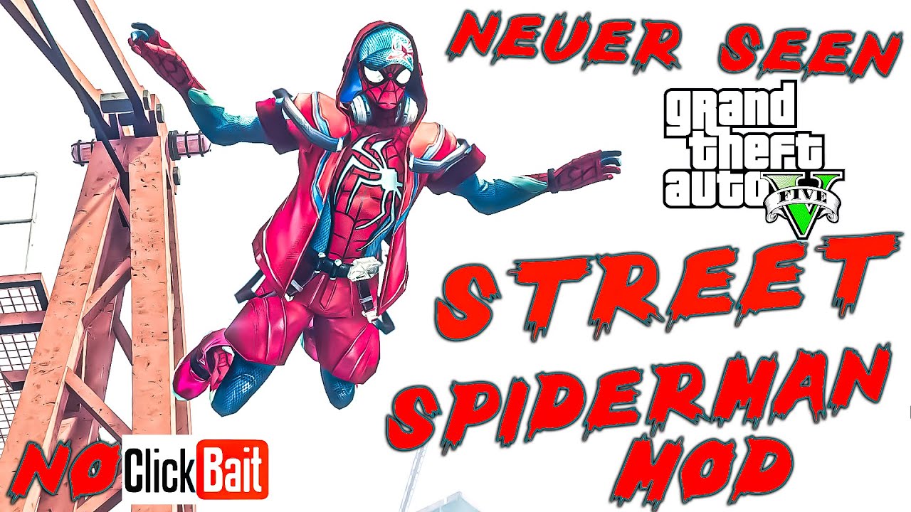 Amazing Street Spider-Man GTA V Mod You've Never Seen Before - YouTube