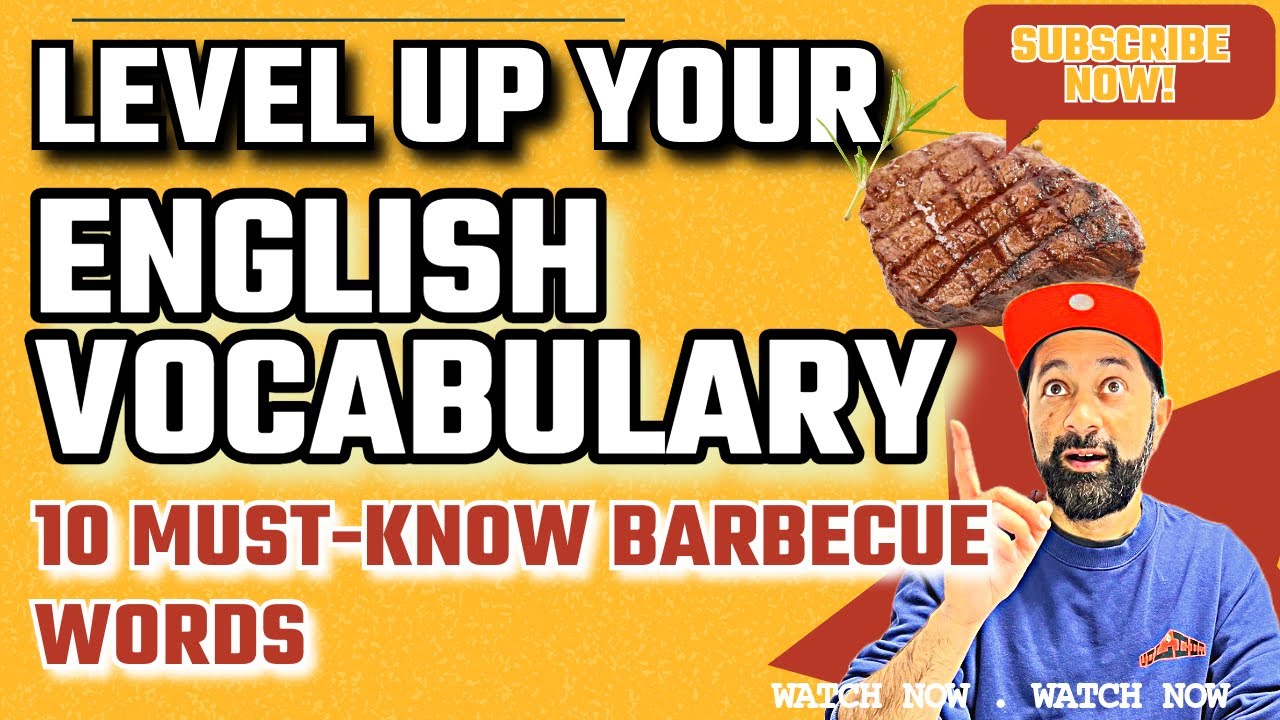 🍔 Master English BBQ Vocabulary: 10 Essential English Words for ...