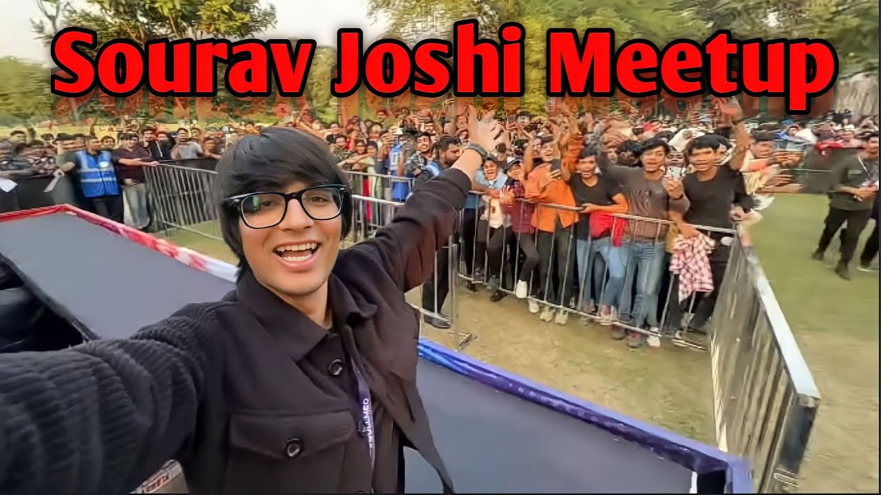 Sourav Joshi Meetup In Delhi | Update With Suraj - YouTube