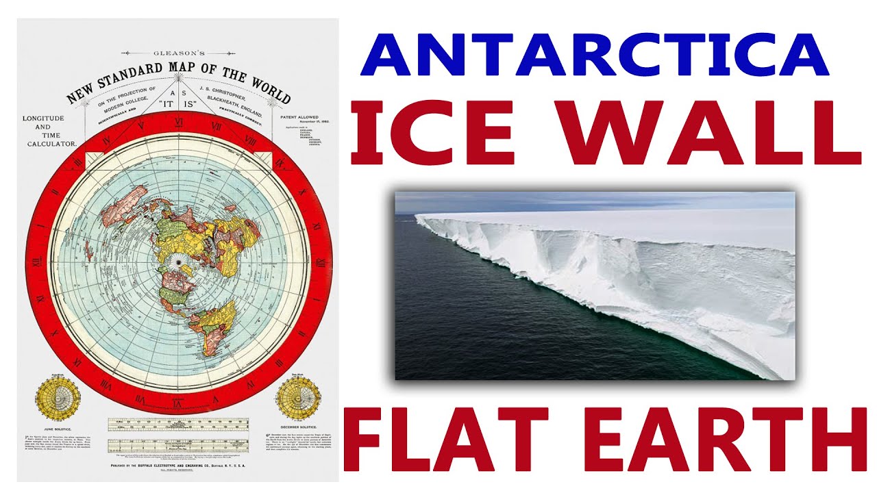 ANTARCTICA - The ICE WALL Surrounding the FLAT EARTH - YouTube