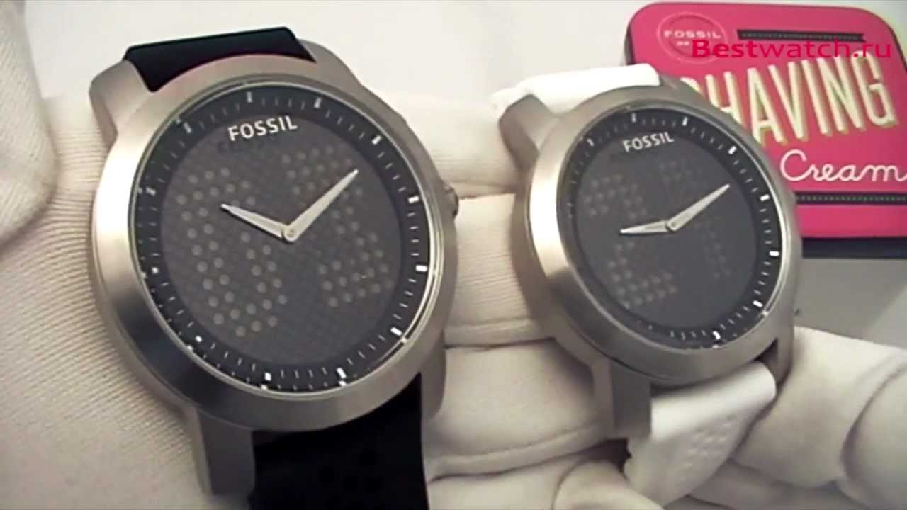 Обзор мужских часов Fossil Big Tic BG2216 и BG2219 - YouTube