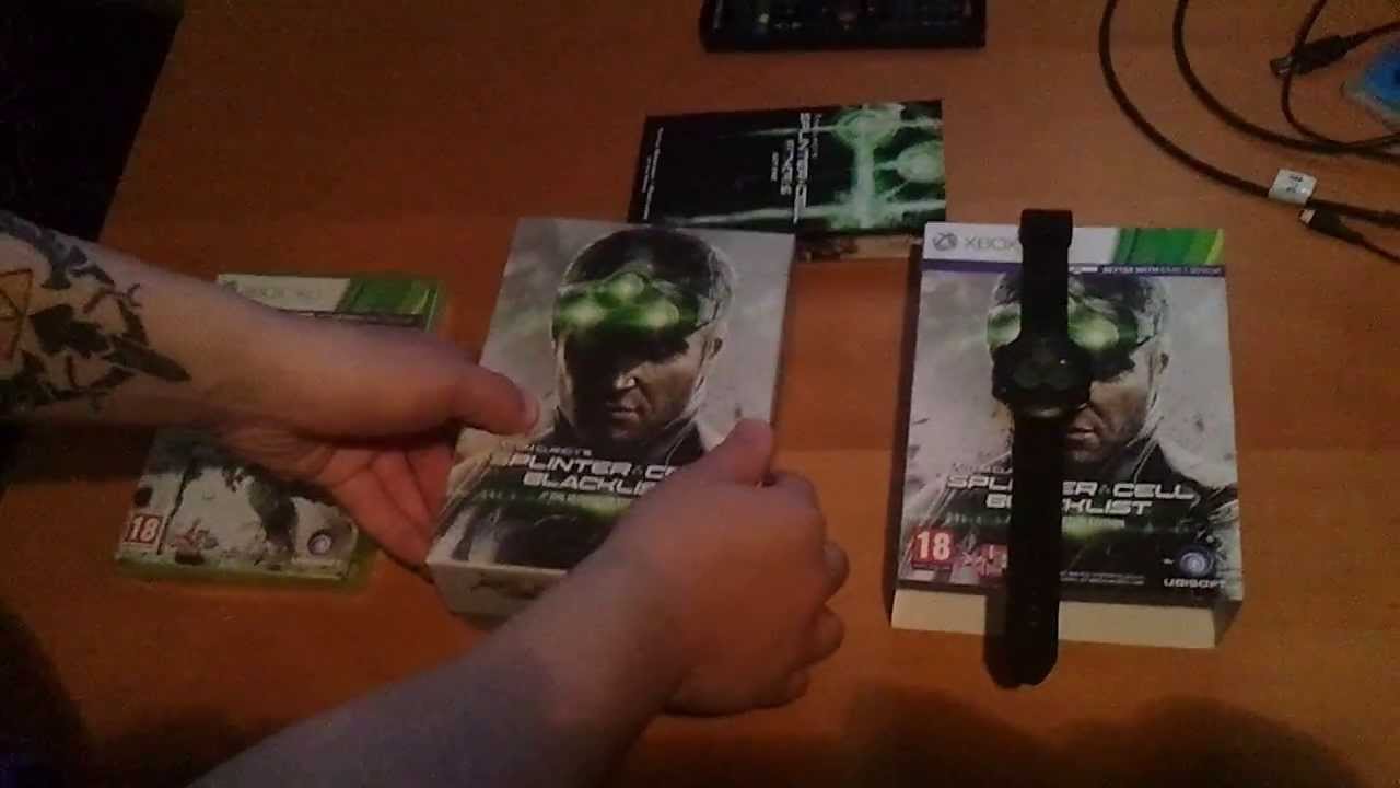 Splinter Cell Blacklist Ultimate Edition Unboxing - YouTube