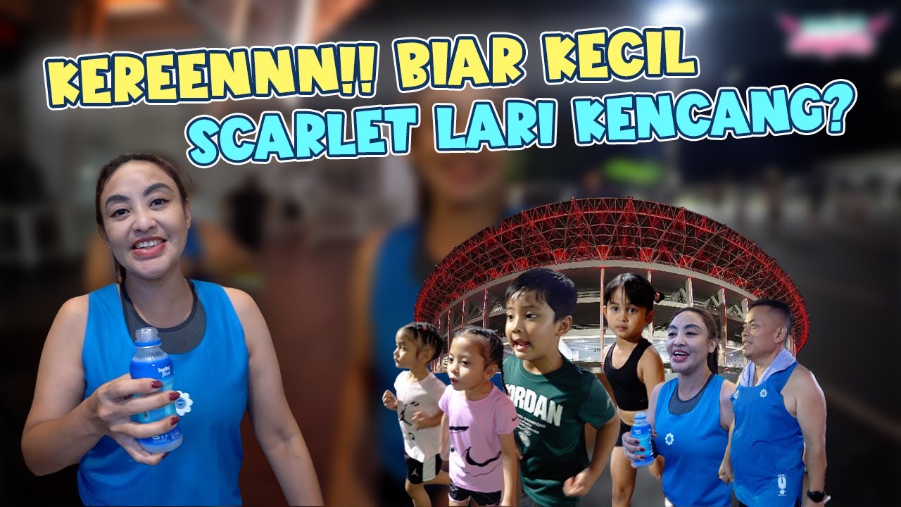 KIDDOS LATIHAN RUNNING DI GBK ?? - YouTube