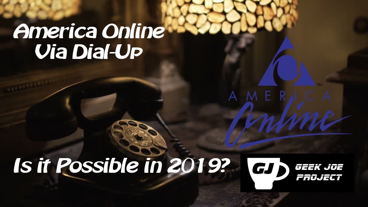 Connecting to AOL Using Dial Up in 2019 | Is it possible? - YouTube