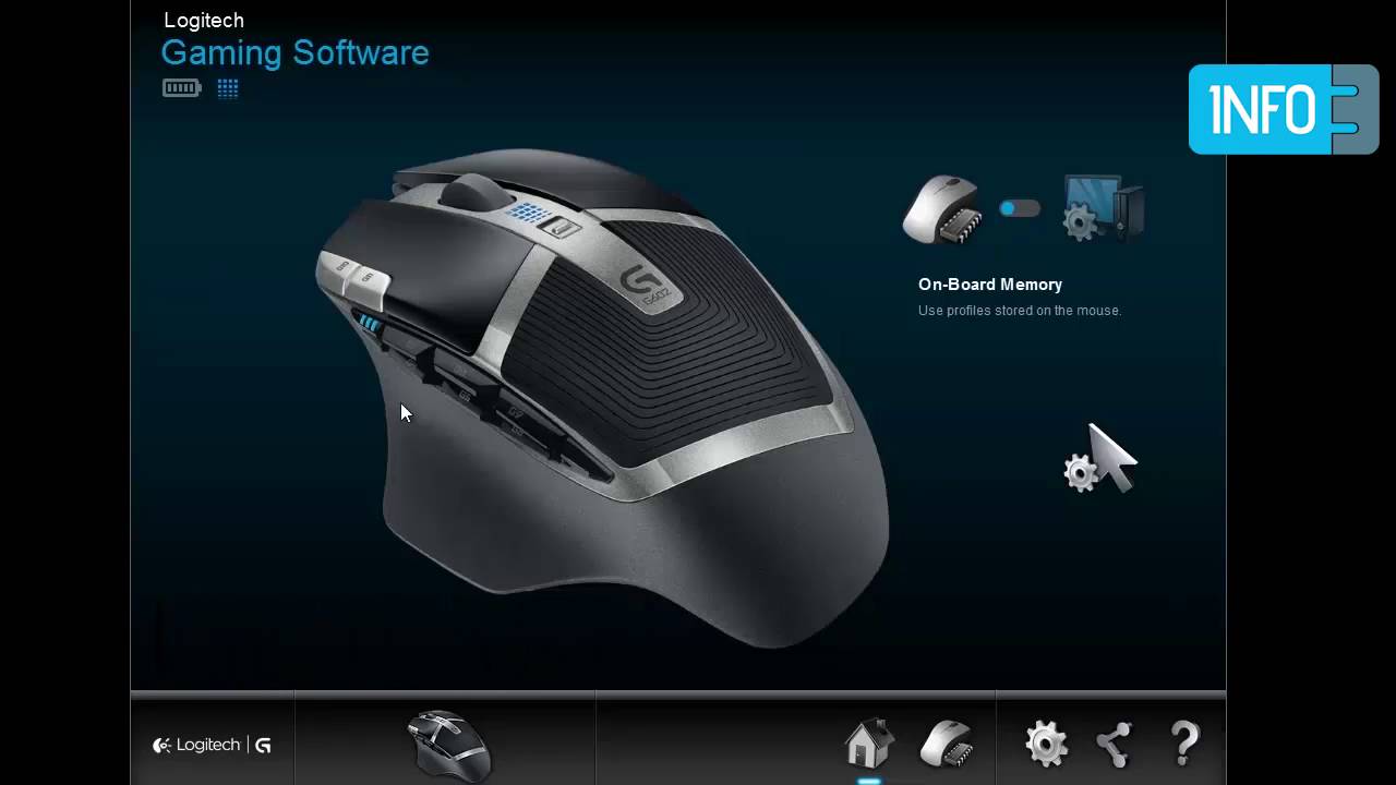 Logitech G602 recenzija review - (www.info.ba) - YouTube