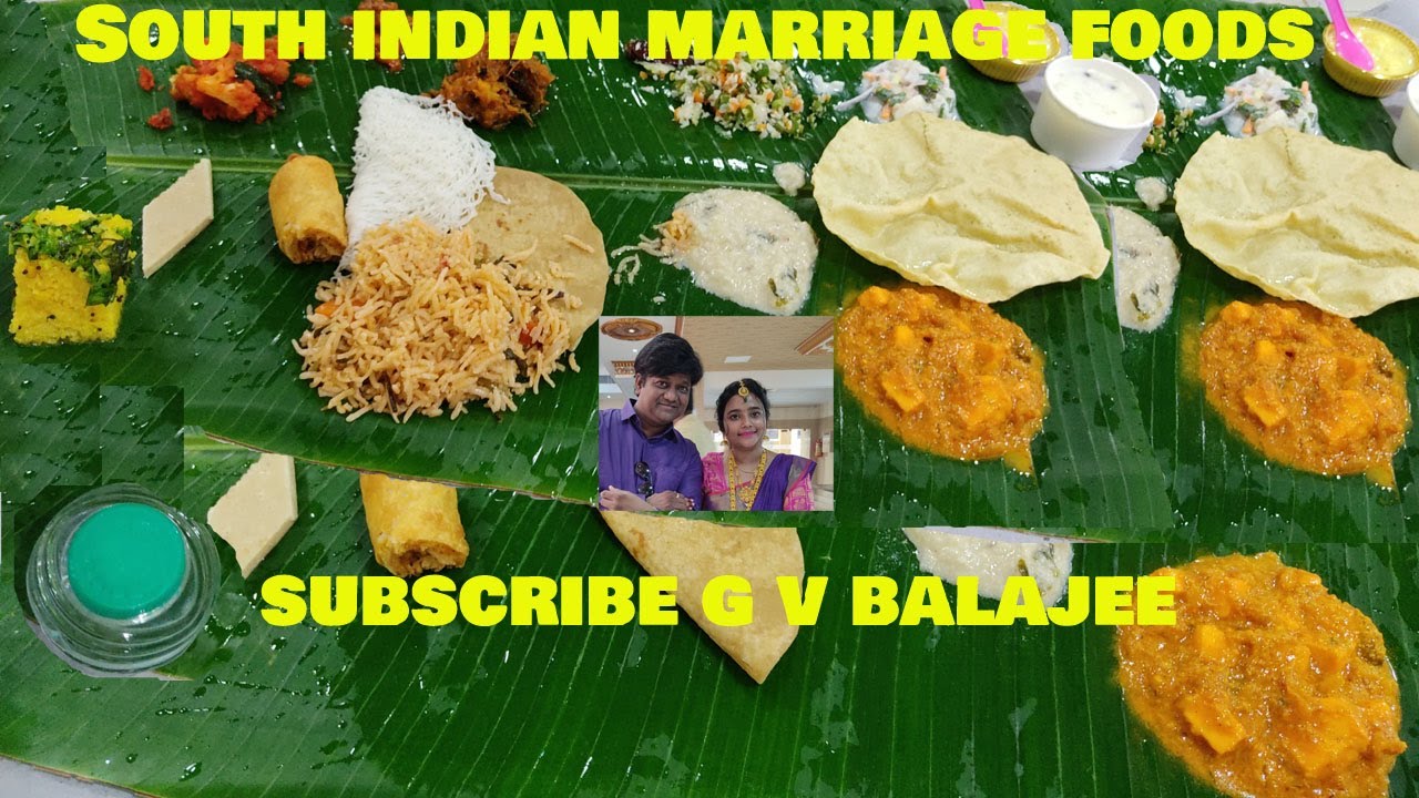 South Indian Wedding Food|Kalyana Sapadu|Chennai Traditional Wedding ...