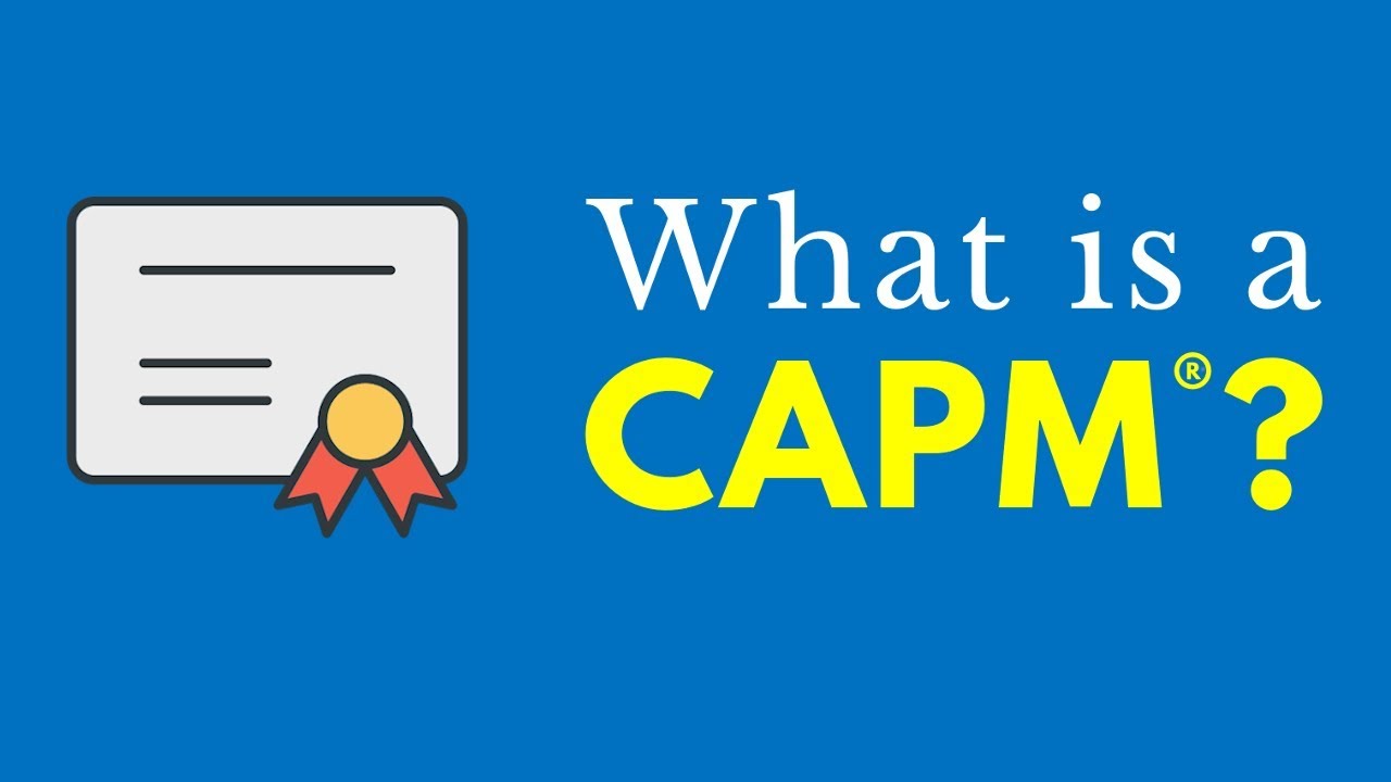 What is a CAPM® Certification? - YouTube