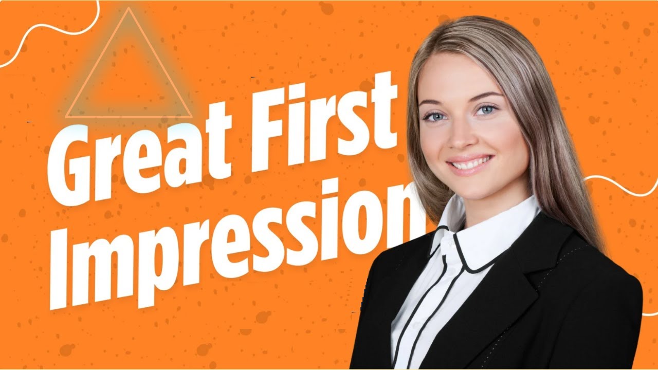 A Good First Impression Starts with Body Language - YouTube