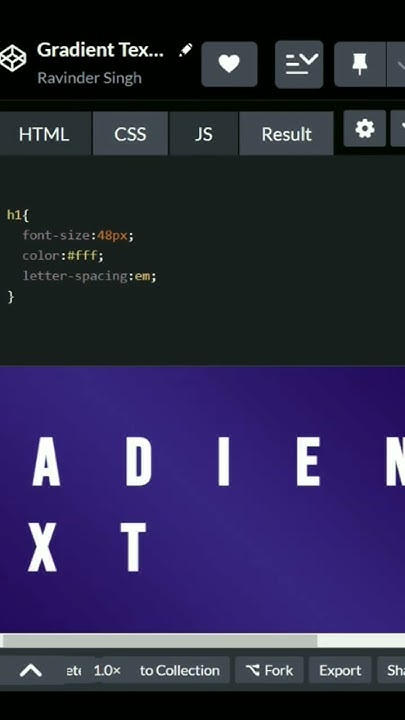 How To Add Gradient On Text By Using Css Css Tips Youtube