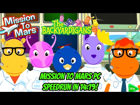 The Backyardigans Mission To Mars PC Speedrun(WR,14:19) - YouTube