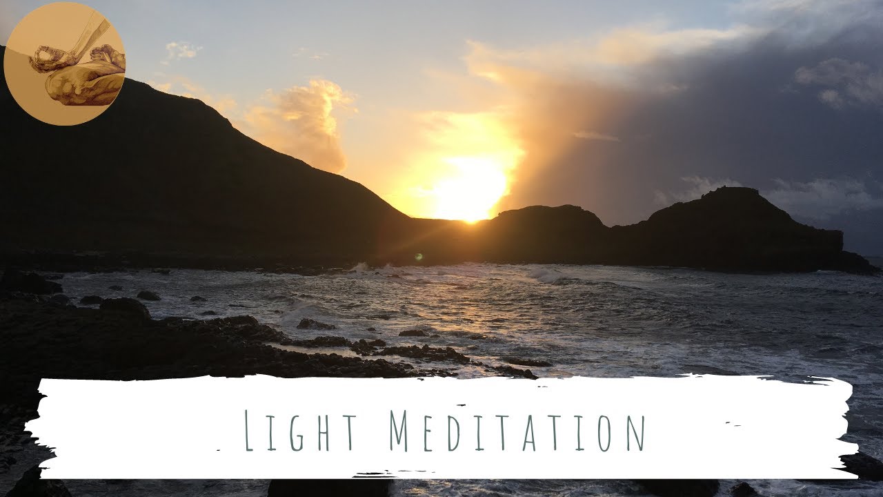 LIGHT MEDITATION || a beautiful guided meditation through visualising ...