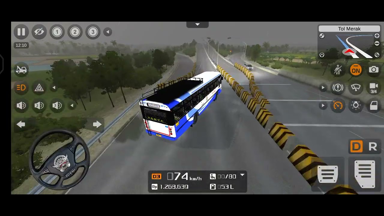 tsrtc express bus game 🎮🎯🎯🎮💙🤍 - YouTube