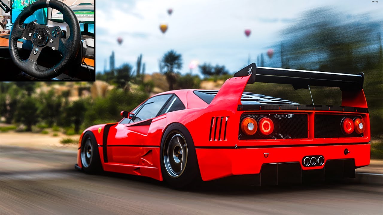 VINTAGE FERRARI F40 GAMEPLAY | ULTRA REALISTIC GRAPHICS | Forza Horizon ...