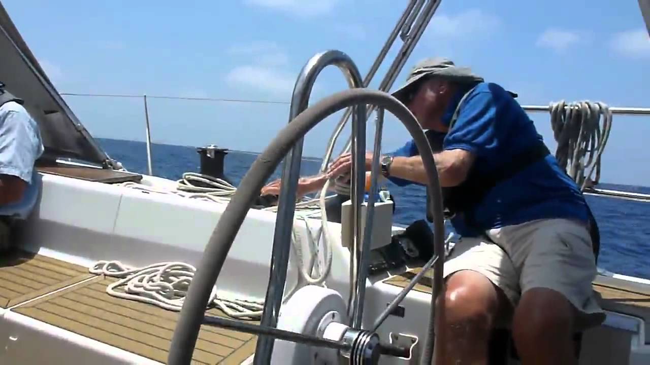 Sailing to Israel on Makena - YouTube