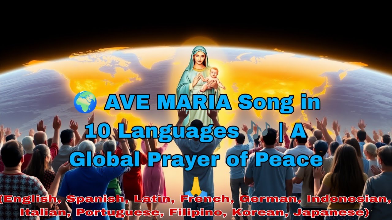 Ave Maria Song in 10 Languages – A Heavenly Multilingual Worship Song # ...