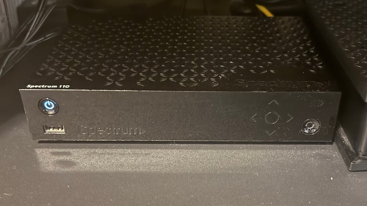 Spectrum Receiver Box in The Living Room - YouTube