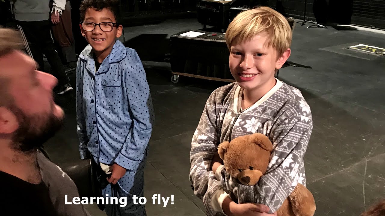 Flying Rehearsals with Flying By Foy 2019 - YouTube