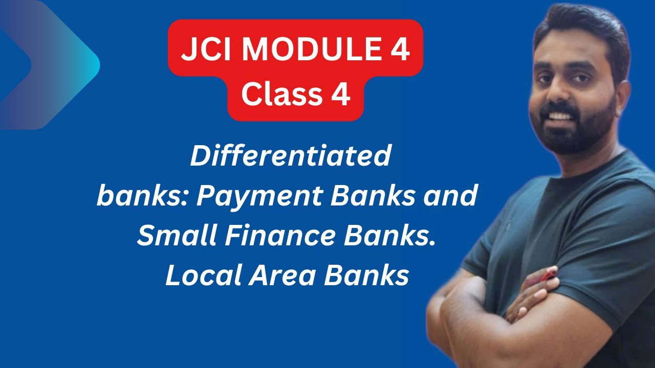 Module 4 | Payment bank | Small finance bank | Local area bank - YouTube