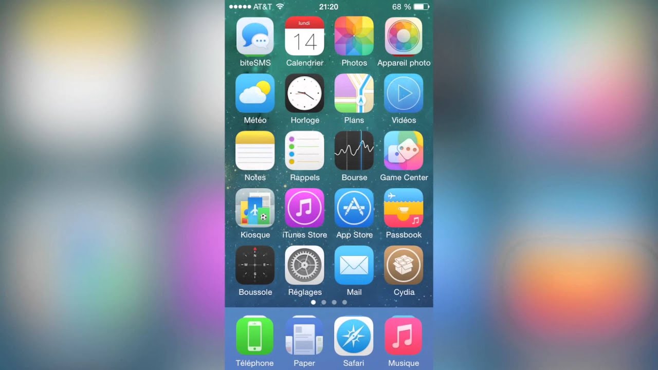 Top 5 des meilleurs thèmes Cydia 2014 - YouTube