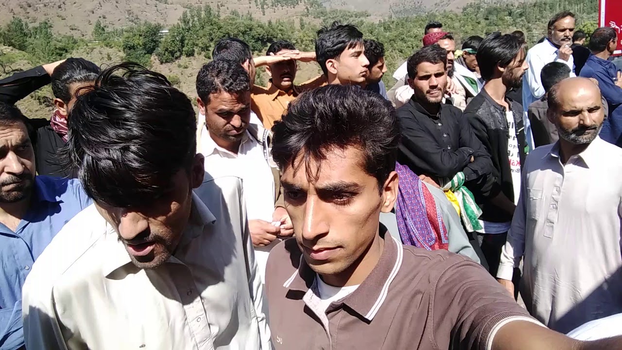 We want freedom kashmir with jklf at chinari ajk - YouTube