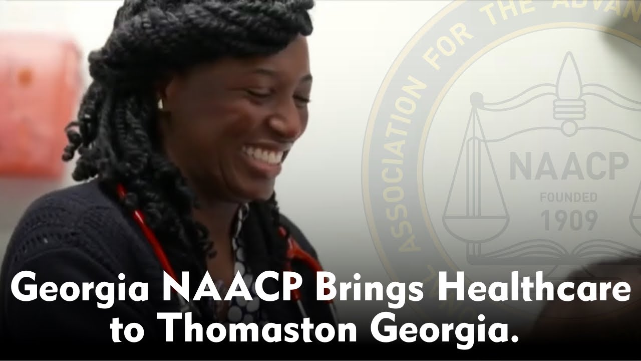 The Georgia NAACP Mobile Health Unit Comes to Thomaston Georgia. - YouTube