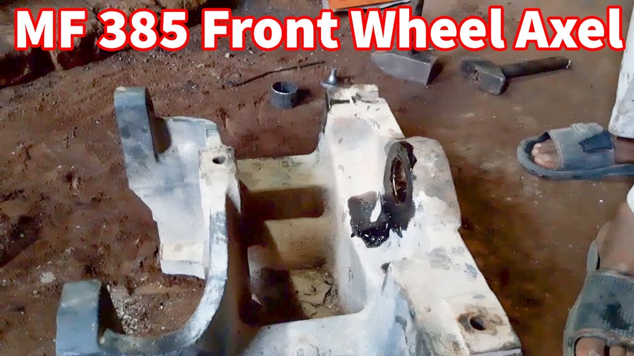 How To Repair Massey Tractor Front Wheel Axel New Technology 2021 - YouTube