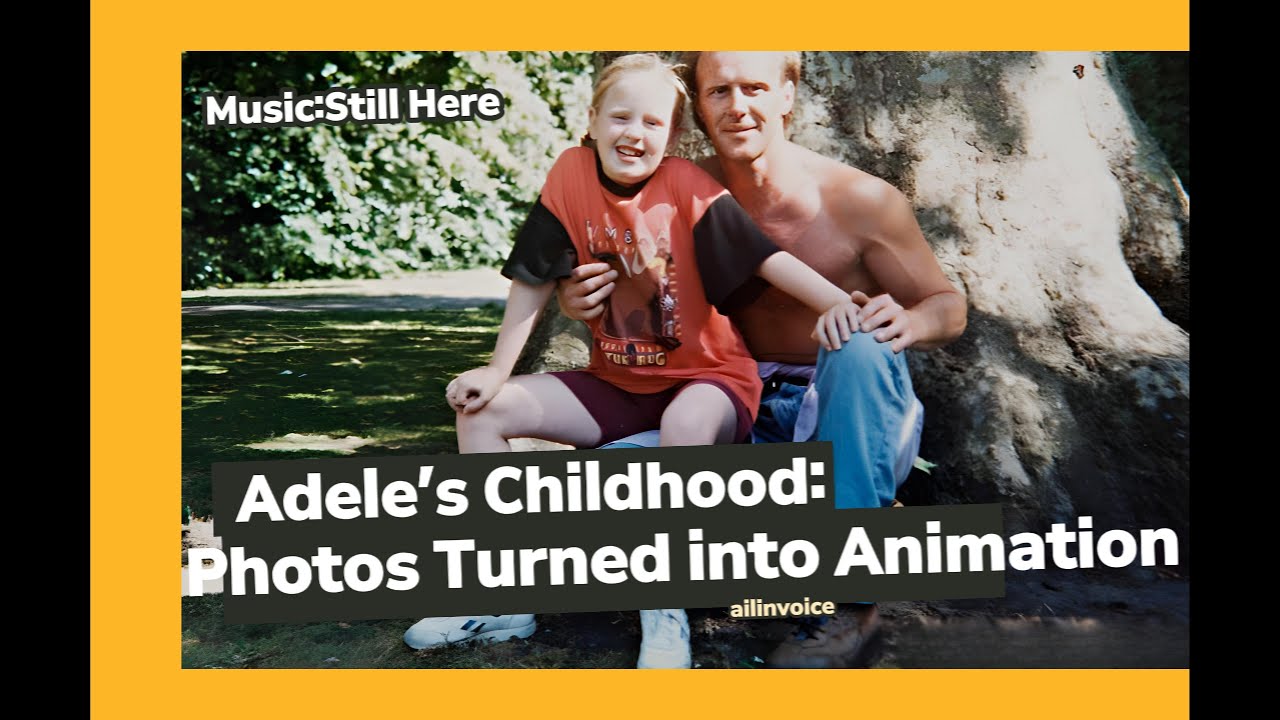 Adele’s Childhood: Photos Turned into Animation | #Adele #Animation #Music #Childhood #FanArt ...