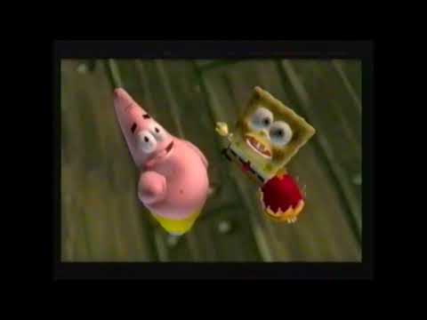 The Spongebob Squarepants Movie Video Game UK 2005 Advert