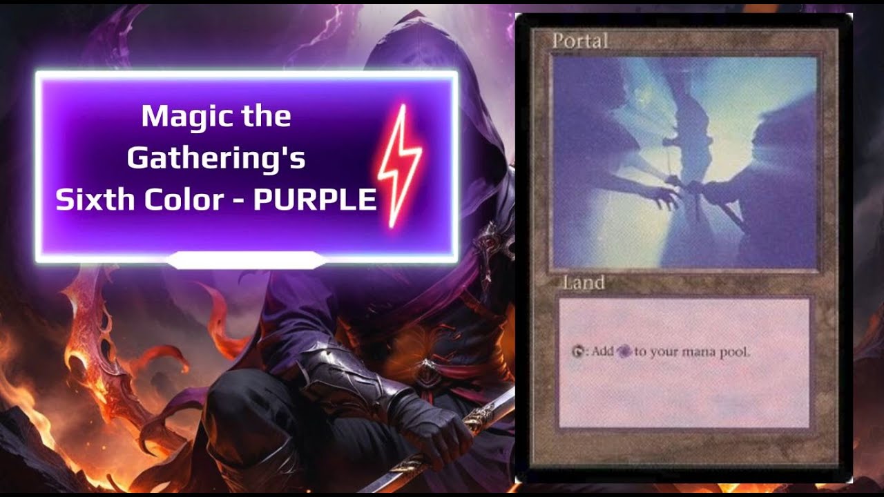 Magic the Gathering's Sixth Color Purple! - YouTube