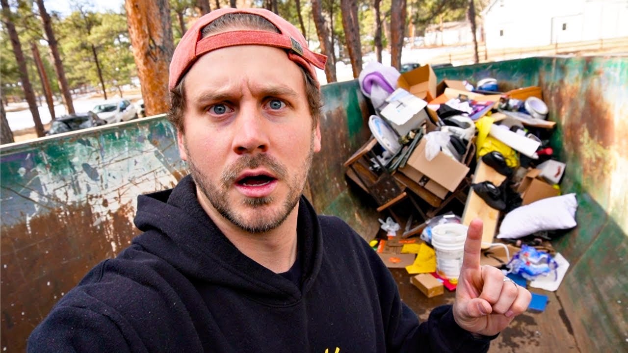 Clearing Out 10 Years of YouTube Props.. WHAT DID WE FIND? - YouTube