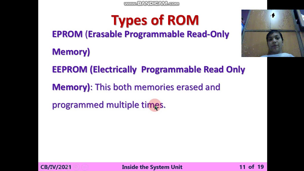 IV computer: Types of ROM and CD/ DVD ports - YouTube