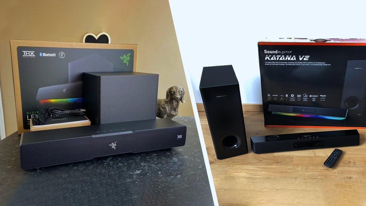 Razer Leviathan V2 VS Creative Katana V2 - The Better Re-Do? - YouTube