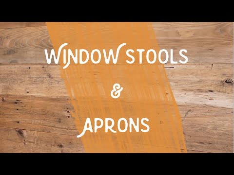 How To Install A Stool In Interior Window Trim