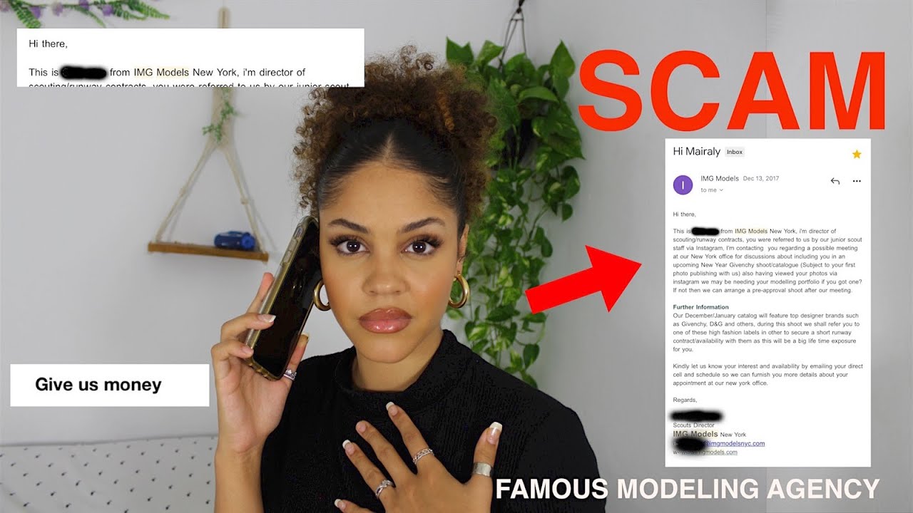 STORTYTIME: I WAS SCAMMED BY A FAMOUS MODELING AGENCY? - YouTube