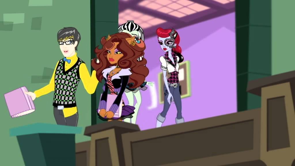 Monster High 7 PL - Odcinek 6 " Wampirock w katakumbach" - YouTube