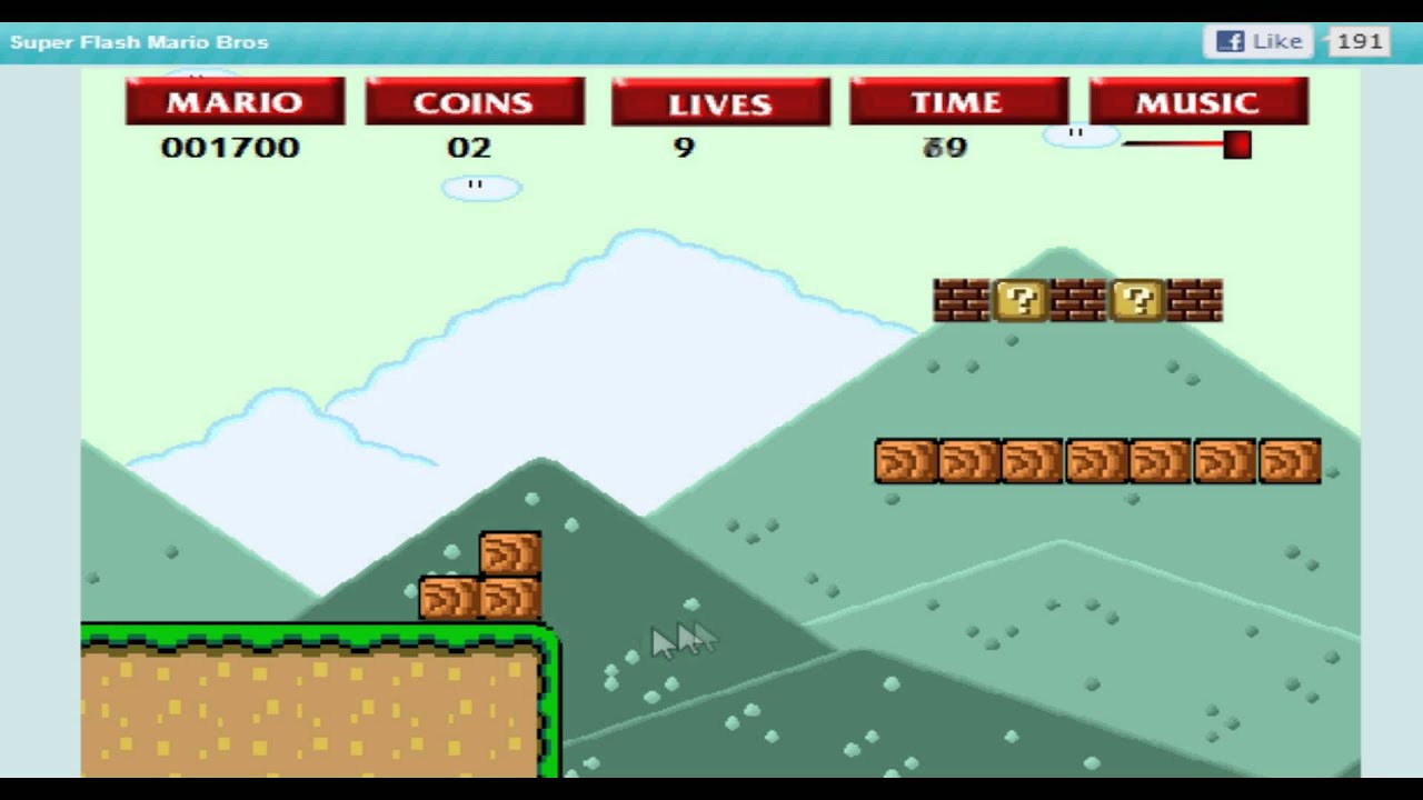 the WORST game ever -7- Super Flash Mario Bros - YouTube