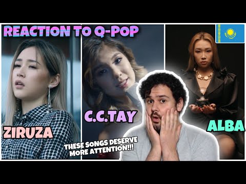 Reaction to Q-POP: Ziruza - Songy nukte & C.C.TAY - zian & ALBA - Bugin Barin Birge feat. NE1TRON
