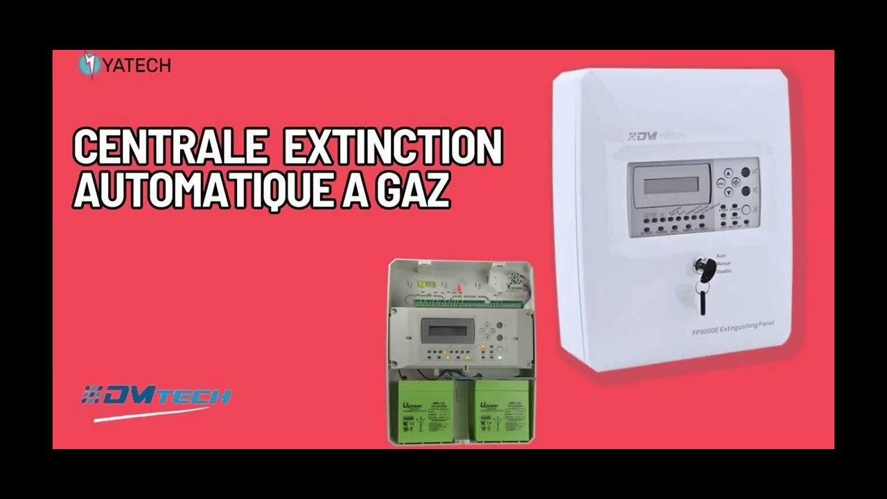 SYSTEME D'EXTINCTION AUTOMATIQUE A GAZ H 264 - YouTube
