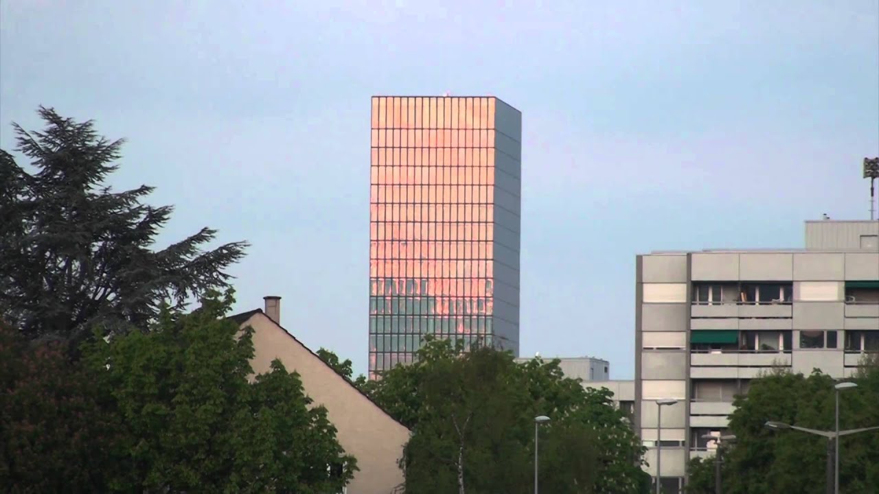 Messeturm Basel - Towering Inferno - YouTube