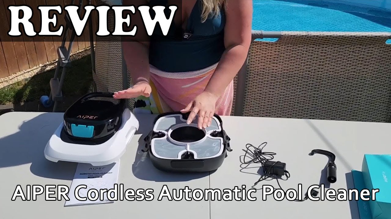AIPER Cordless Automatic Pool Cleaner Review - Is It Worth it? - YouTube