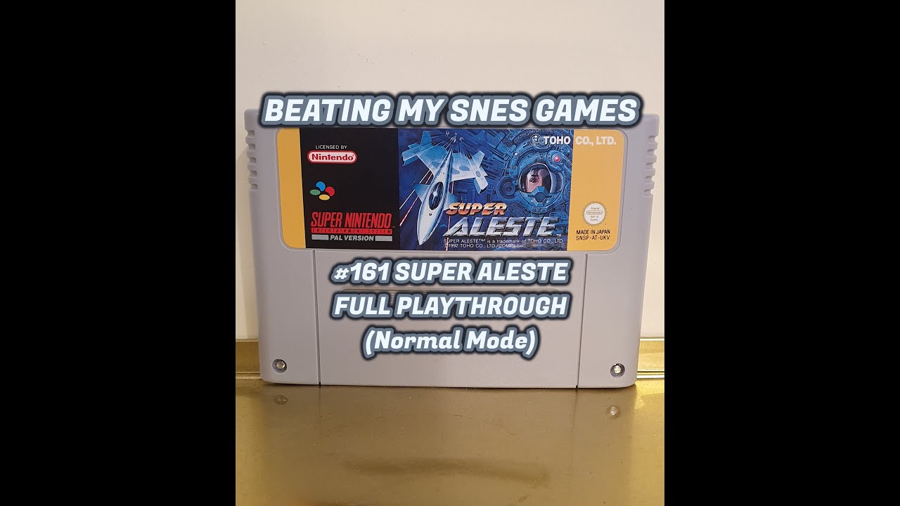 #161 SUPER ALESTE (SPACE MEGAFORCE) - FULL PLAYTHROUGH (Normal Mode ...