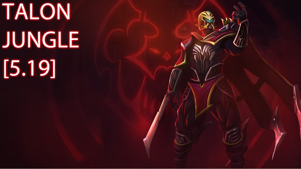 League of Legends Talon Jungle ft Batman [5.19] - YouTube