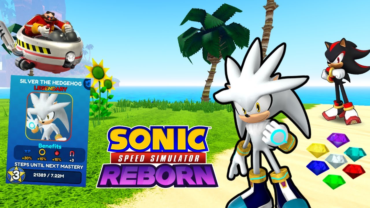 SUPER SHADOW EVENT Part 1.. Unlock Silver The Hedgehog + Collect All 7 ...