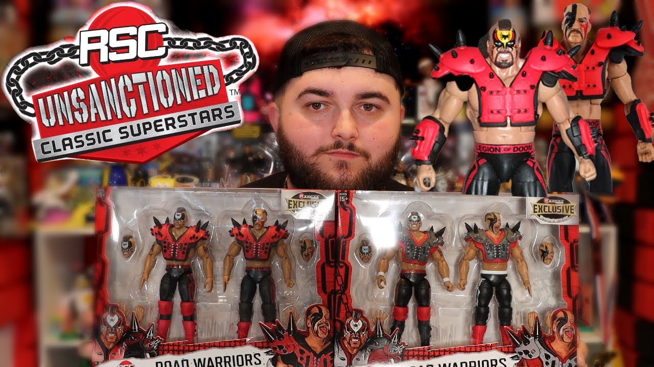 RSC UNSANCTIONED CLASSIC SUPERSTARS ROAD WARRIORS ACTION FIGURE REVIEW ...