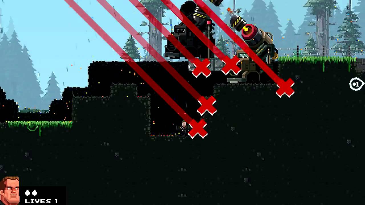 Обзор инди игры Broforce The Expendabros или Неудержимые 3 - YouTube