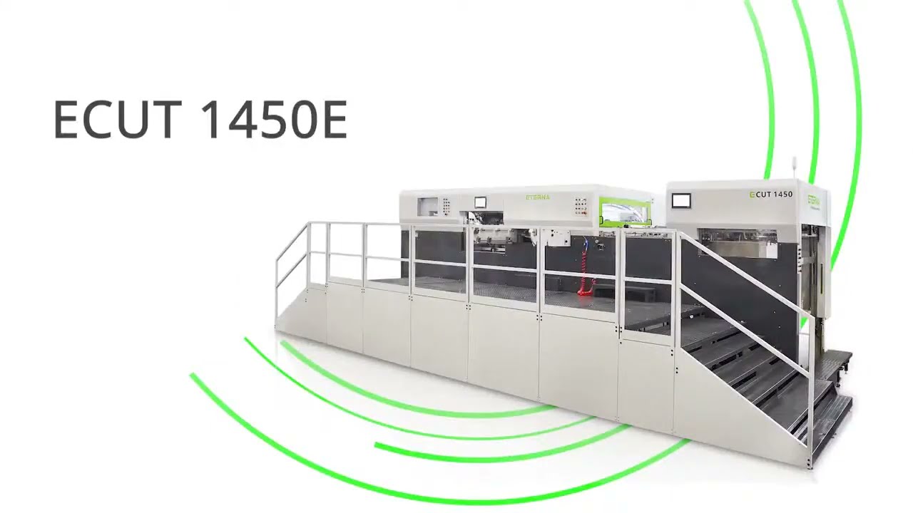 아성코리아 / 톰슨1450사이즈 / ECUT1450E 홍보영상 / ETERNA(BOBST GROUP) - YouTube